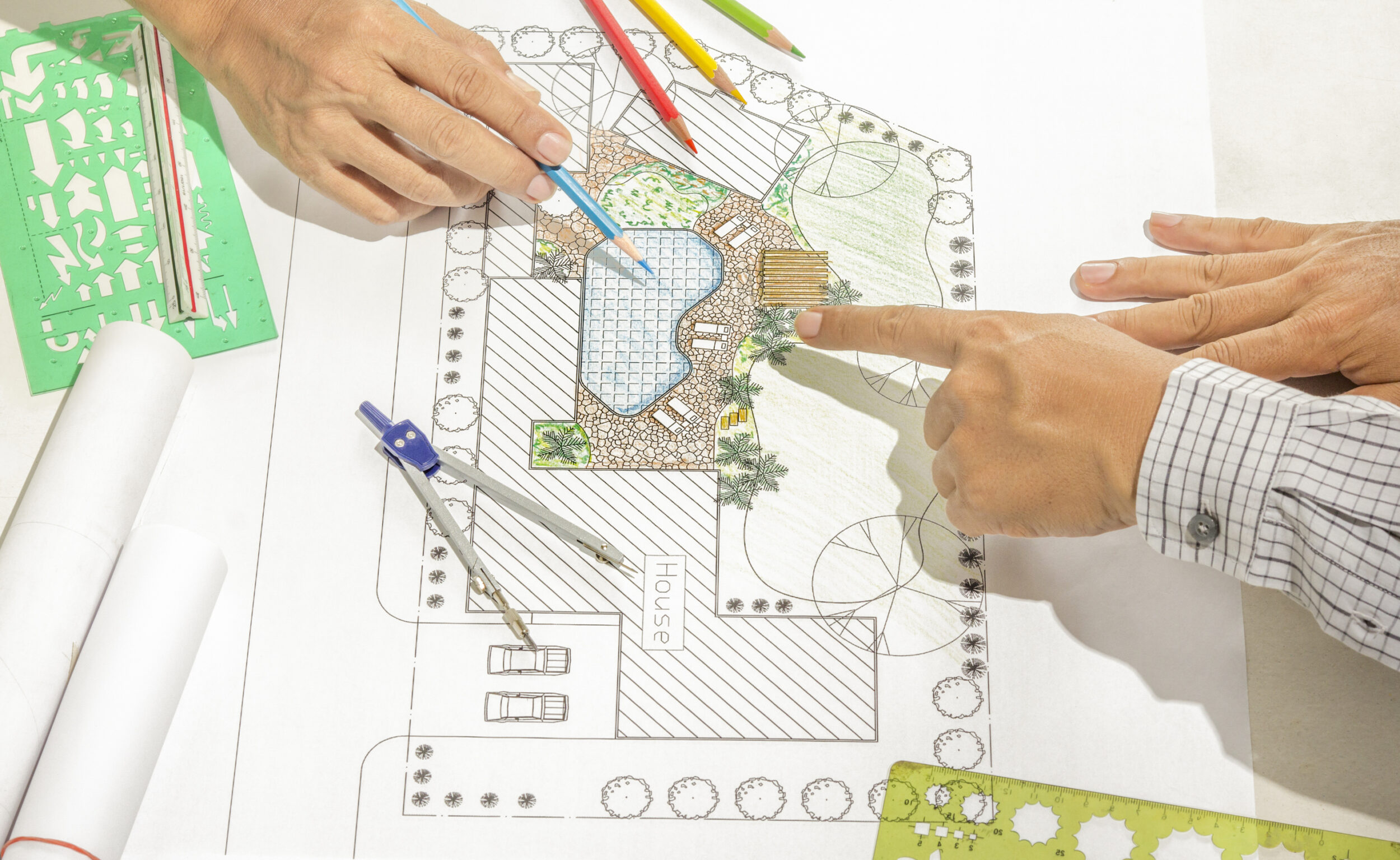 How to Draw Landscape Design Plans | Poynter
